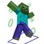 Minecraft Zombie Rigged 3d Model