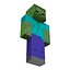 Minecraft Zombie Rigged 3d Model