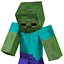 Minecraft Zombie Rigged 3d Model