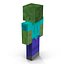 Minecraft Zombie Rigged 3d Model