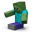 Minecraft Zombie Rigged 3d Model