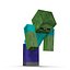Minecraft Zombie Rigged 3d Model