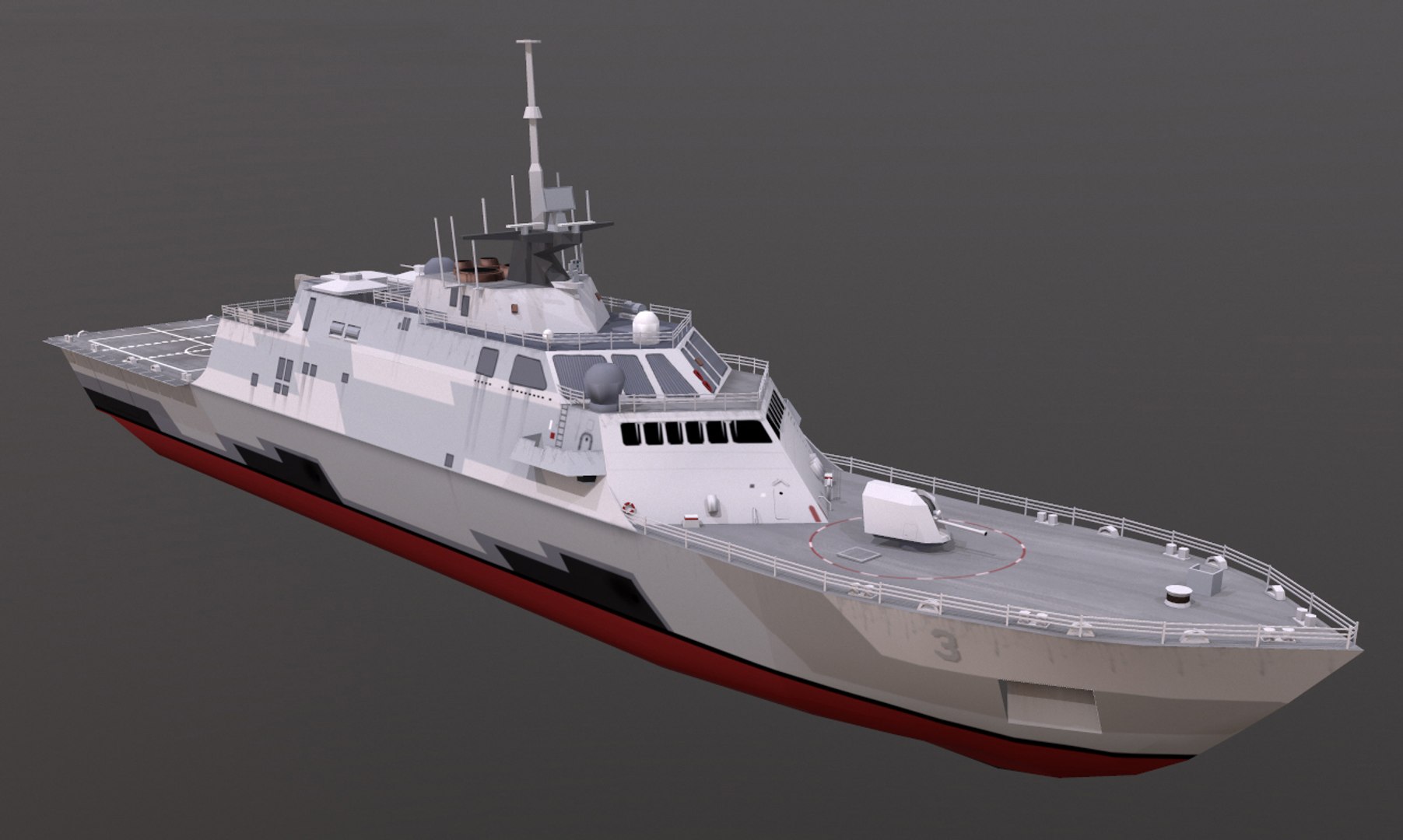 3D Freedom Class Model - TurboSquid 1448035