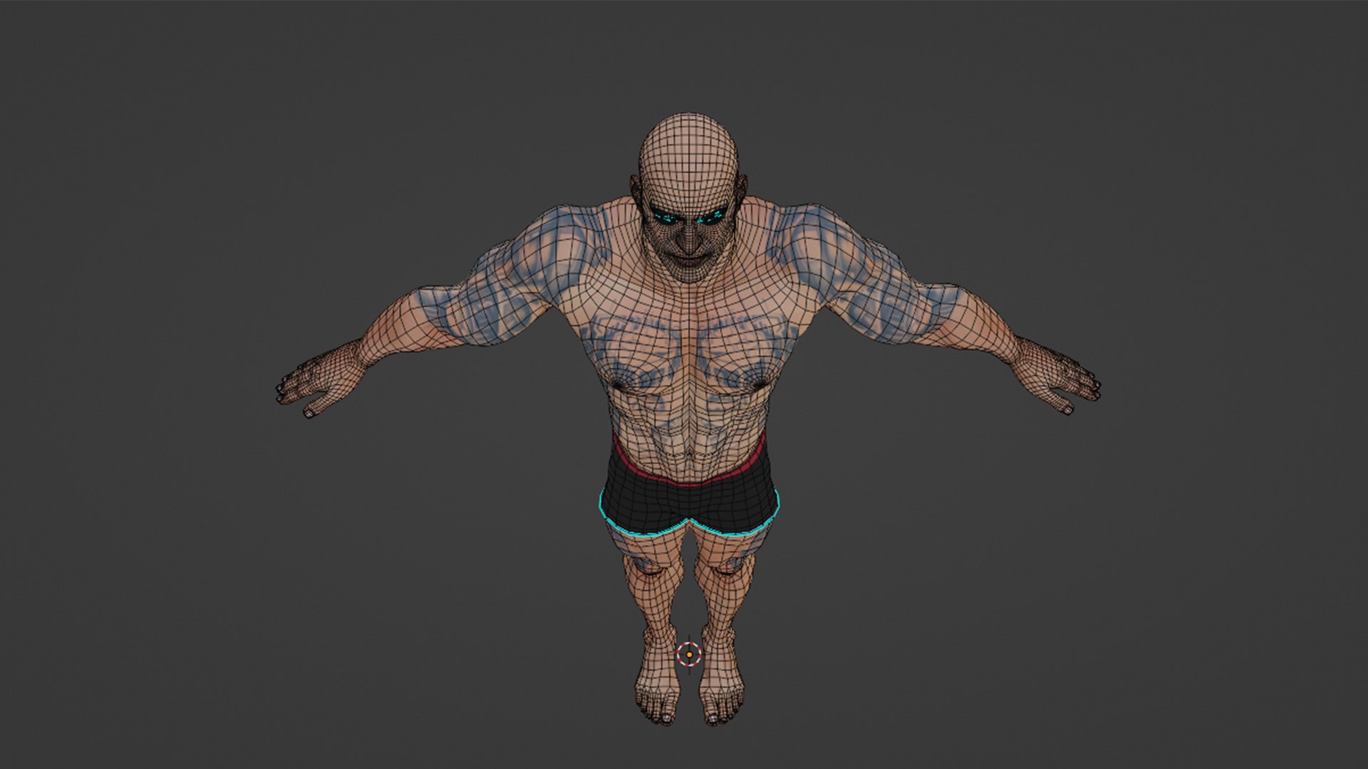 3D Realistic Rigged Muscula Man-Vima Character 3D Model model ...