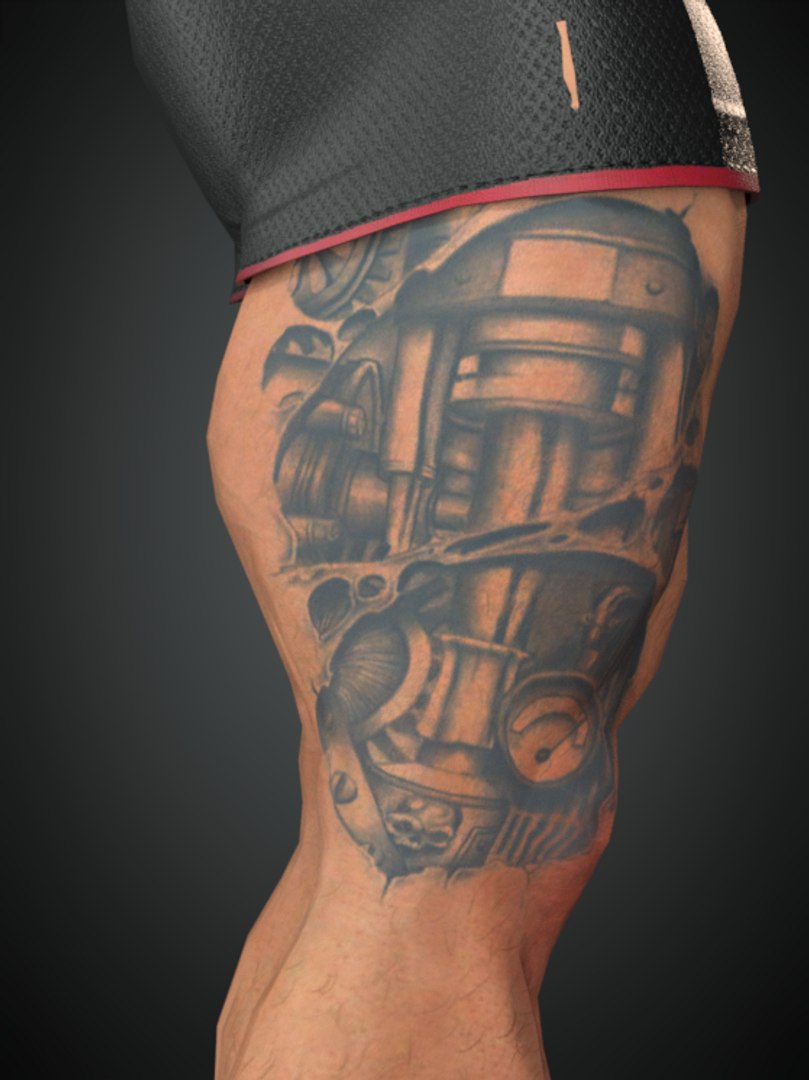 3D Realistic Rigged Muscula Man-Vima Character 3D Model Model ...