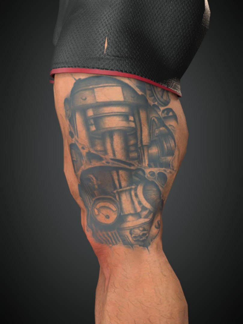 3D Realistic Rigged Muscula Man-Vima Character 3D Model Model ...