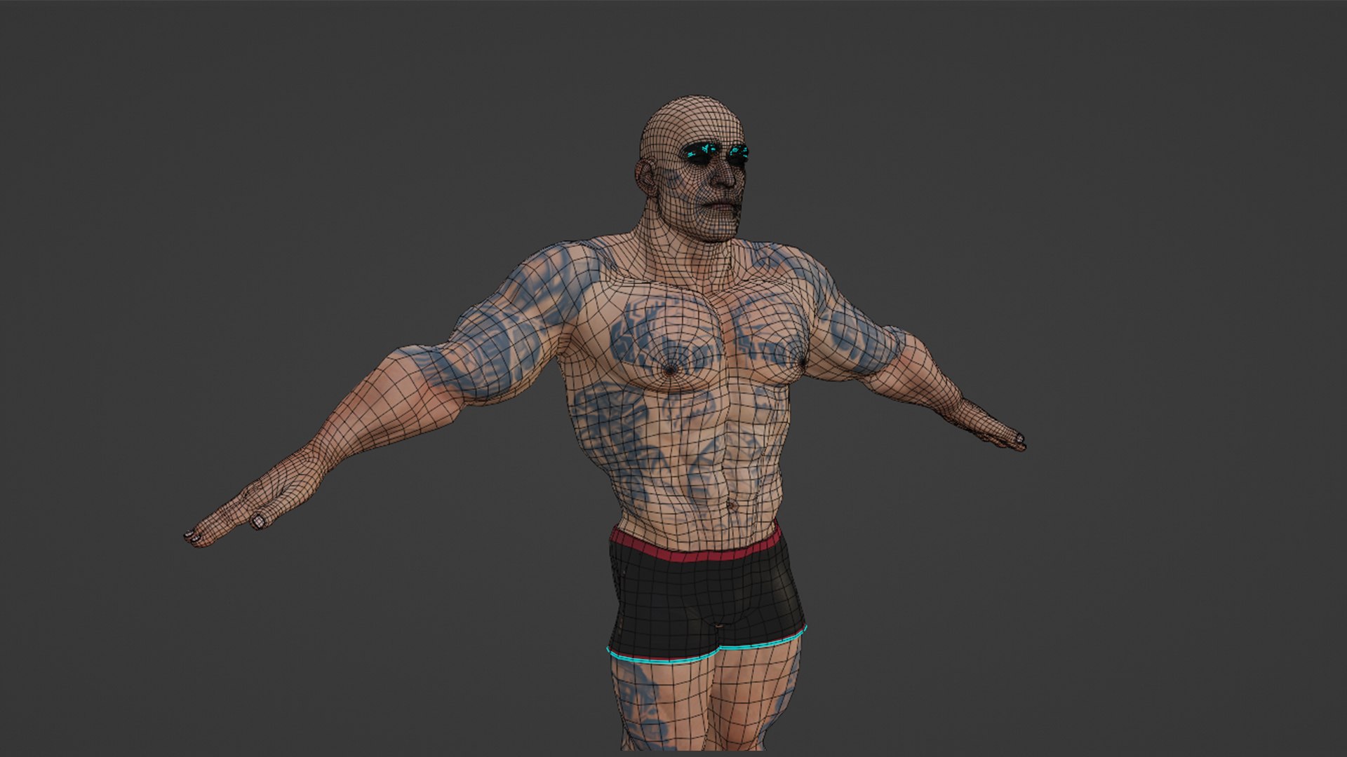 3D Realistic Rigged Muscula Man-Vima Character 3D Model model ...