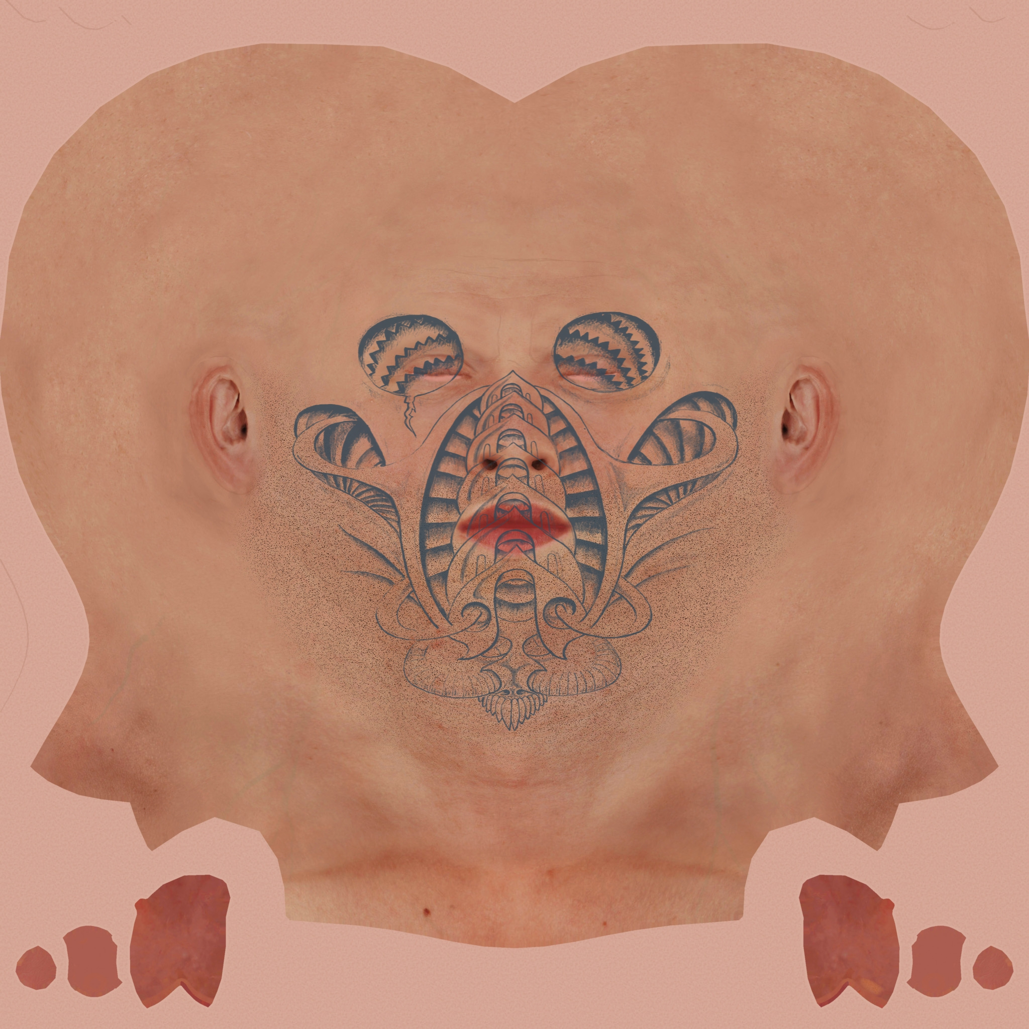 modelo 3d Modelo 3D de personaje realista de Muscula Man-Vima ...