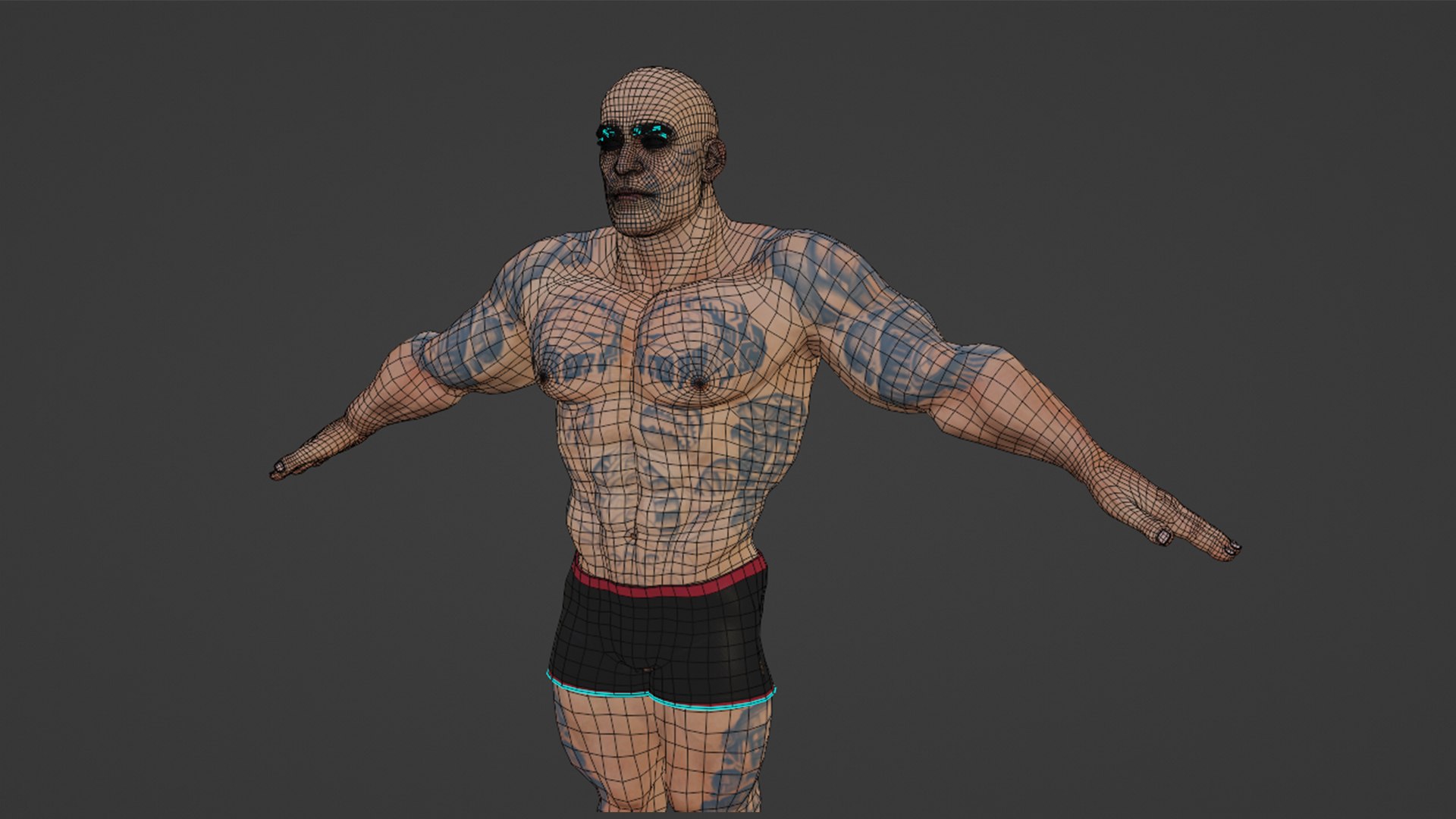 3D Realistic Rigged Muscula Man-Vima Character 3D Model model ...