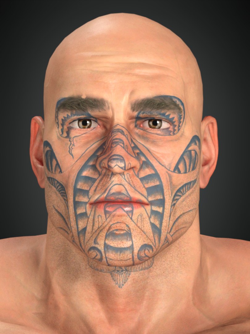 3D Realistic Rigged Muscula Man-Vima Character 3D Model Model ...