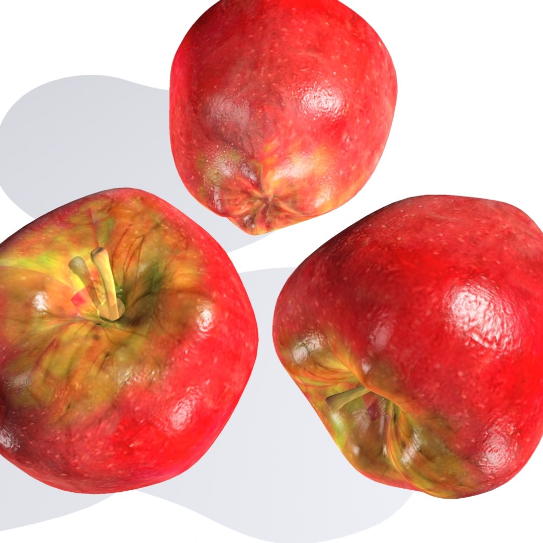 Apple 3 3d Model