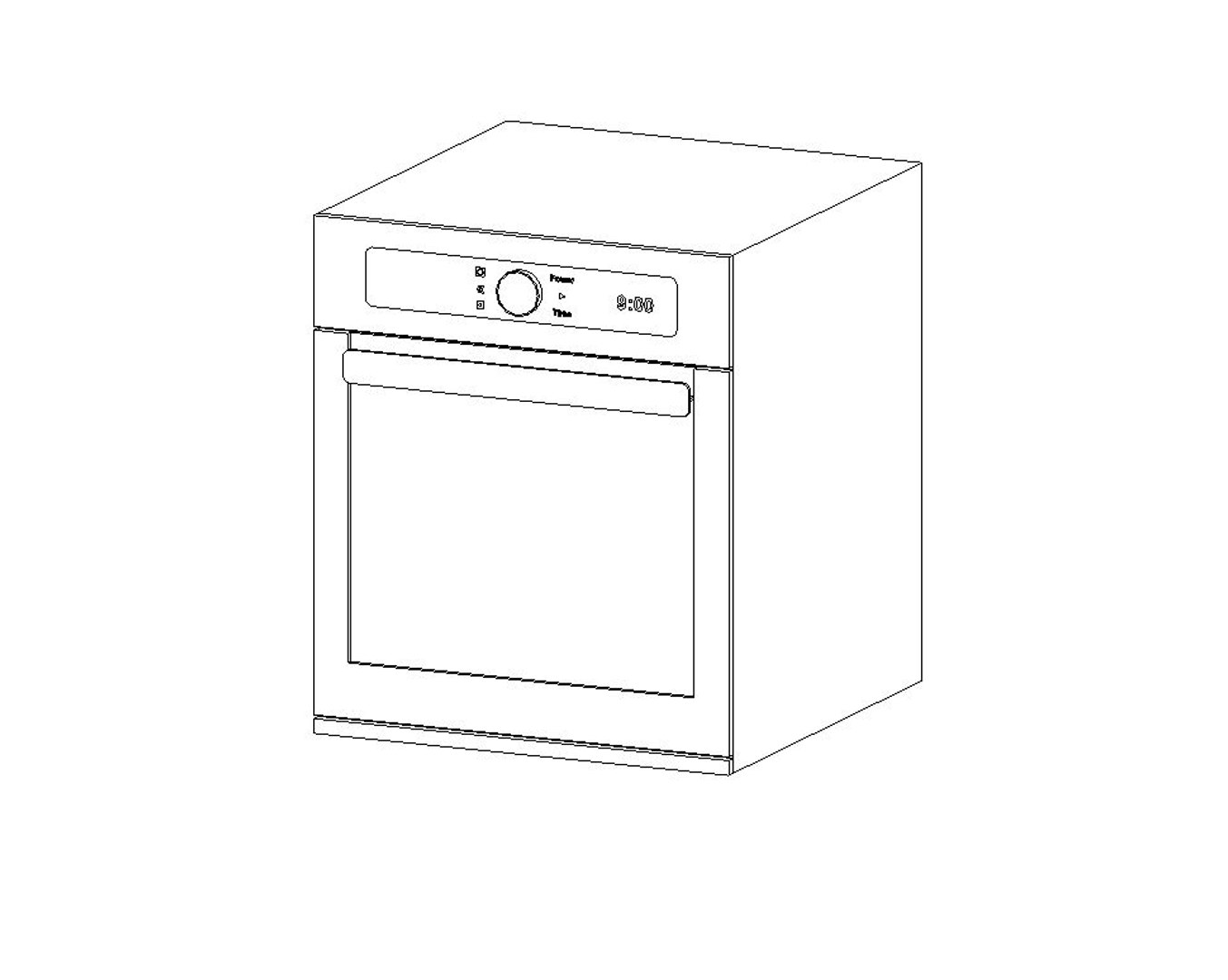 Parametric Oven Microwave Revit 3D Model - TurboSquid 1515133