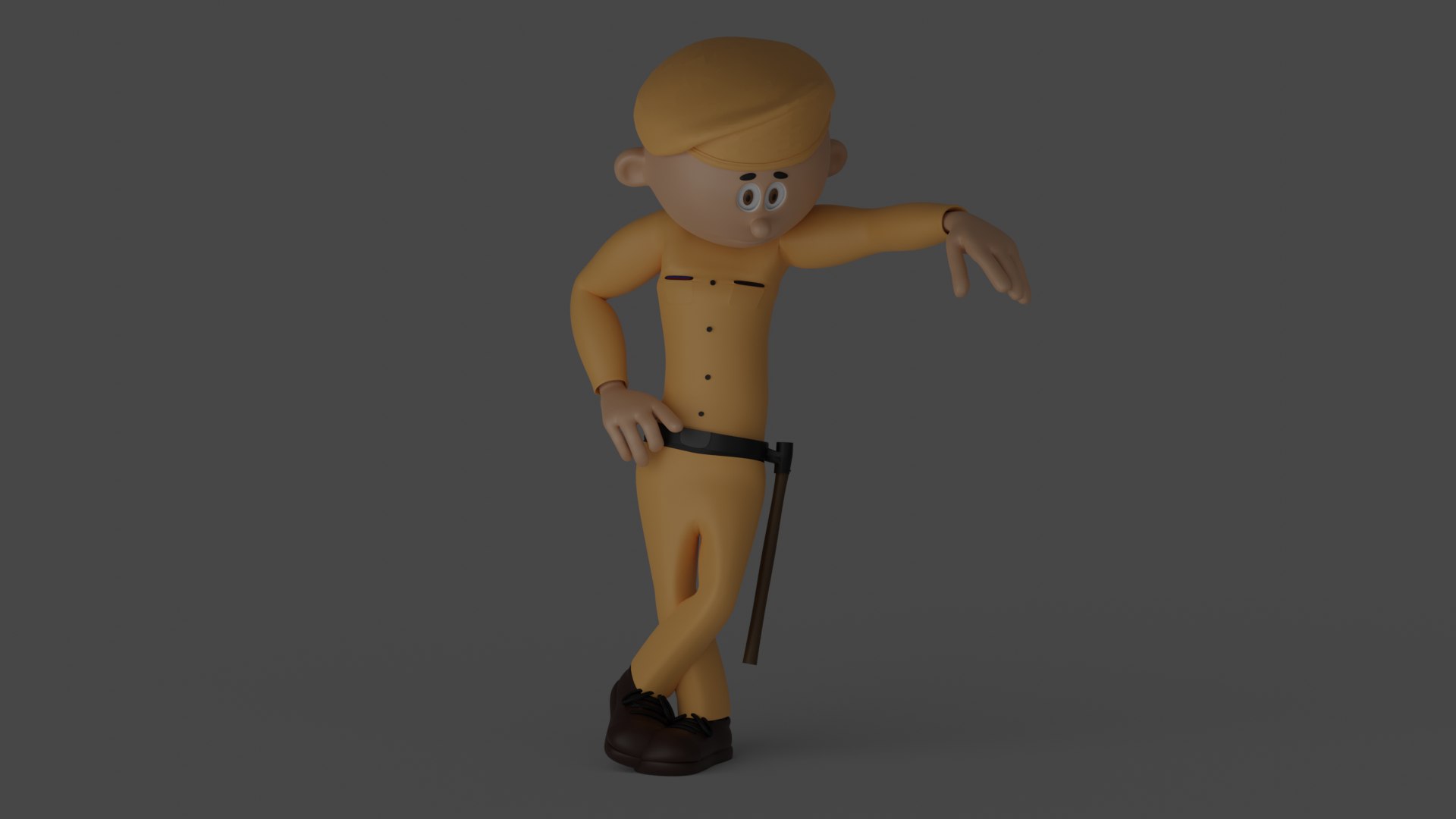 3D Indian Police Model - TurboSquid 1734286