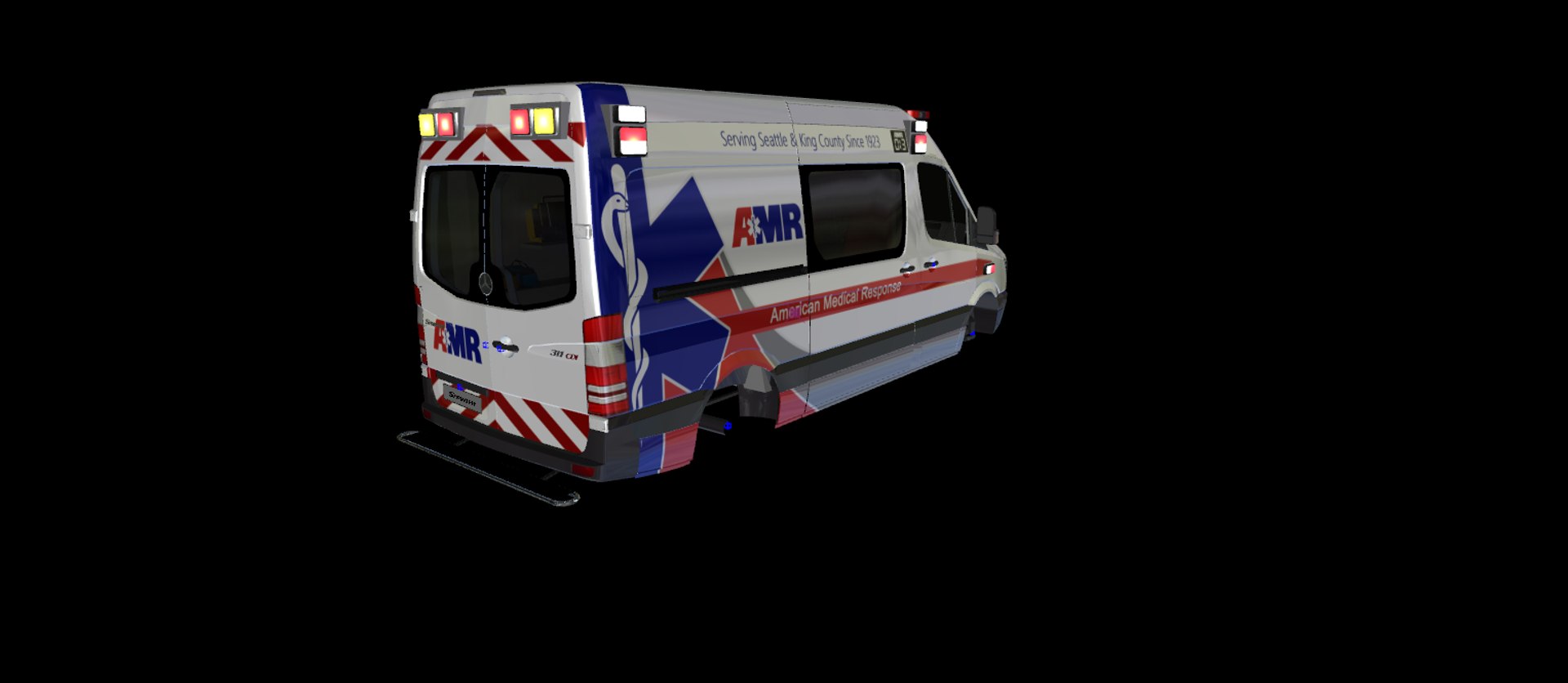 3D Mercedes Sprinter Amr - TurboSquid 1358324