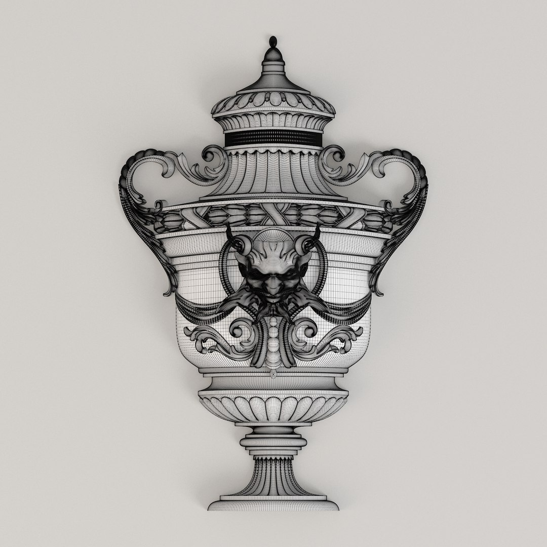 Carved Composition 3D Model - TurboSquid 1568220