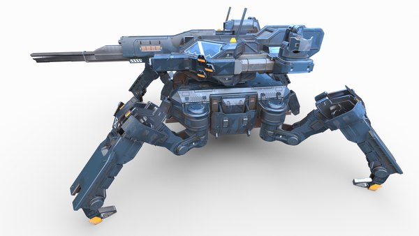 3D Siege Mech 3D - TurboSquid 1945357