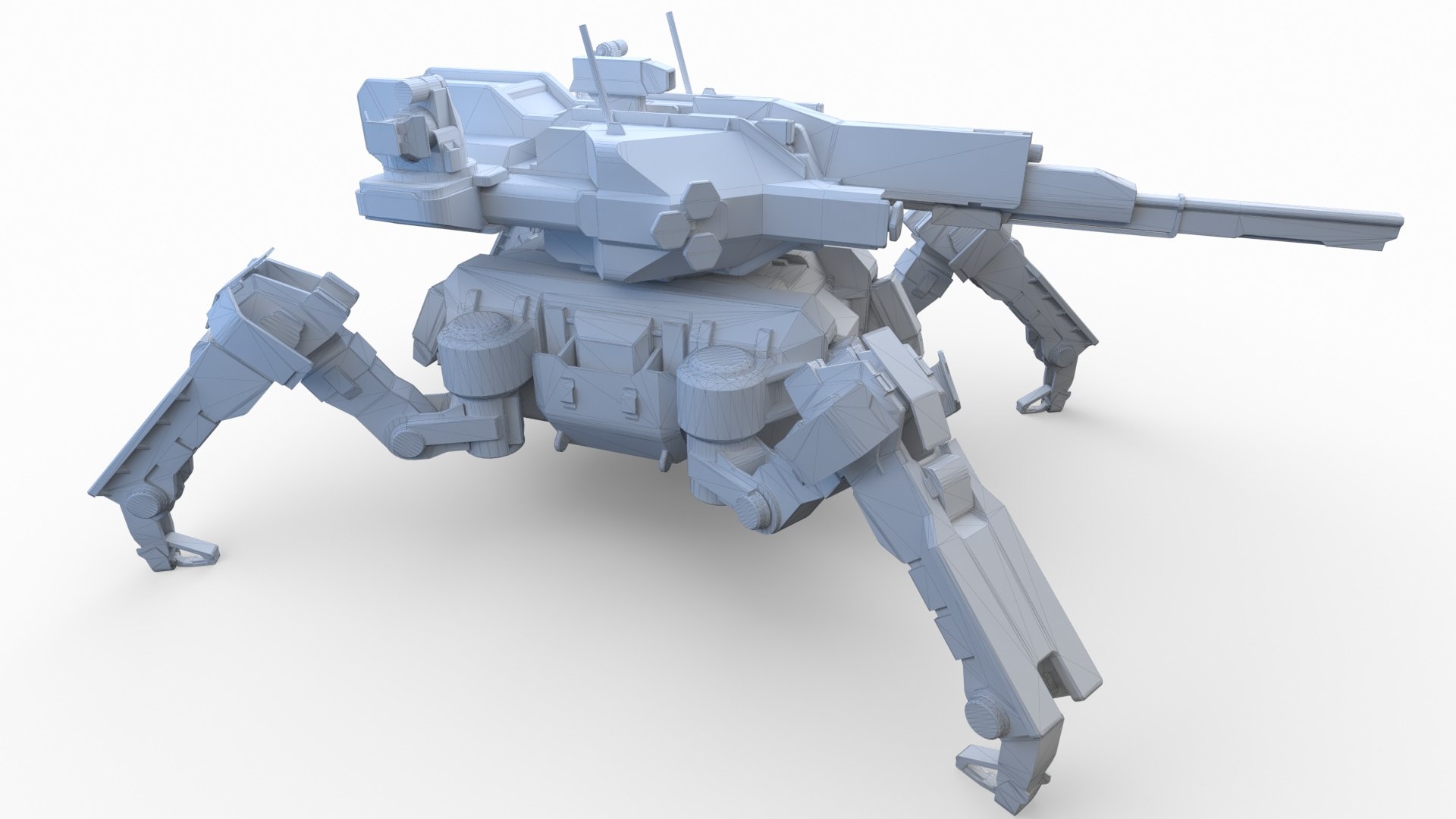 3D Siege Mech 3D - TurboSquid 1945357