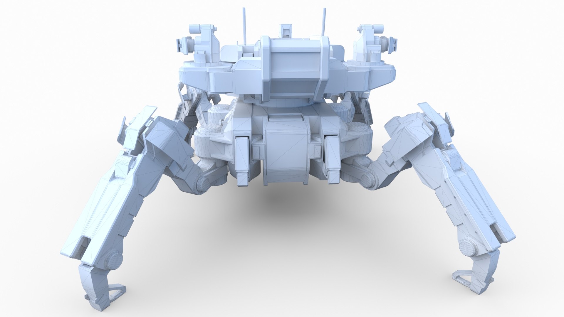 3D Siege Mech 3D - TurboSquid 1945357