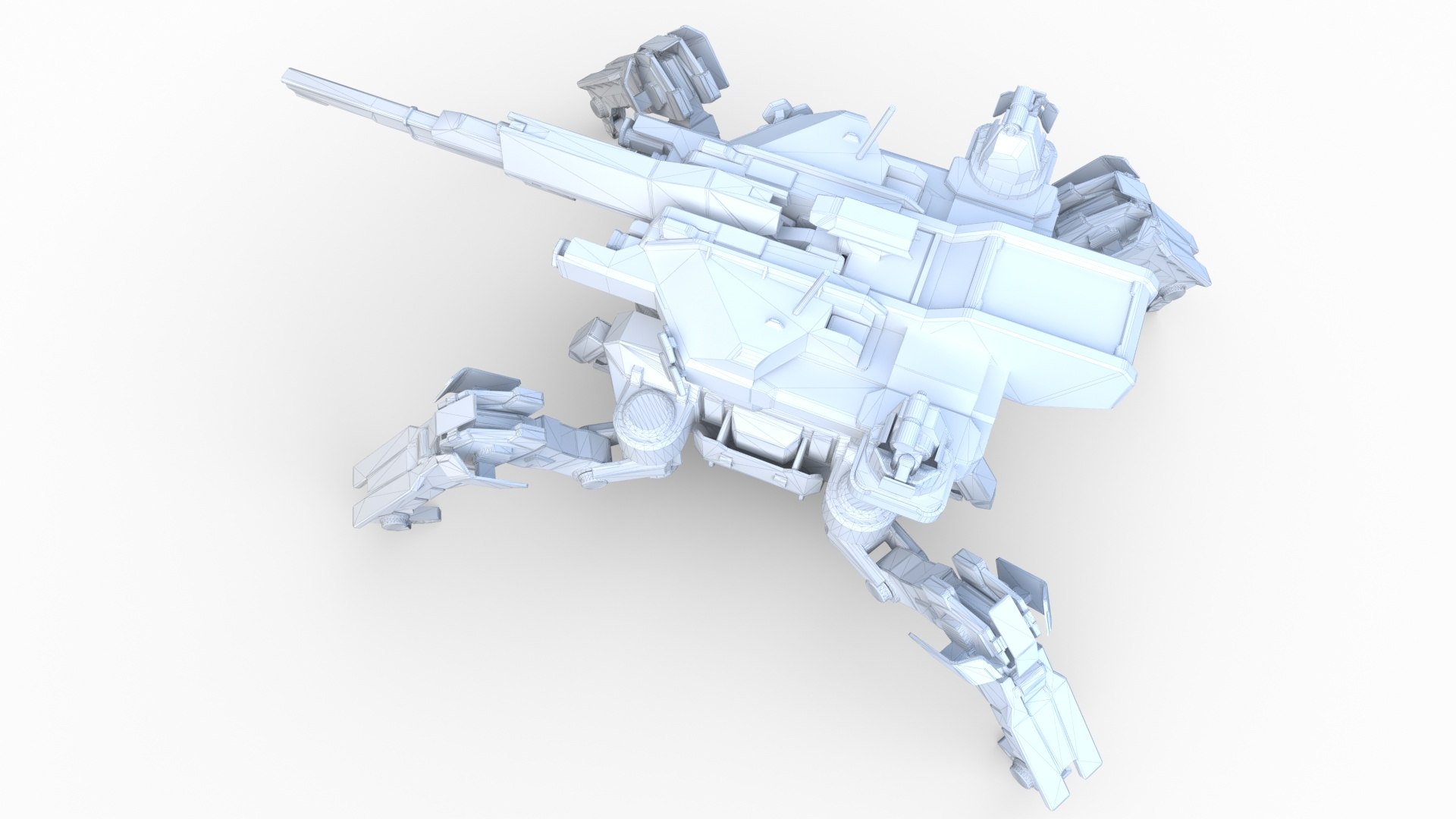 3D Siege Mech 3D - TurboSquid 1945357