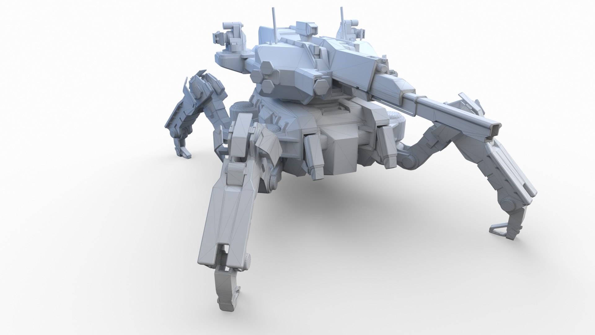 3D Siege Mech 3D - TurboSquid 1945357