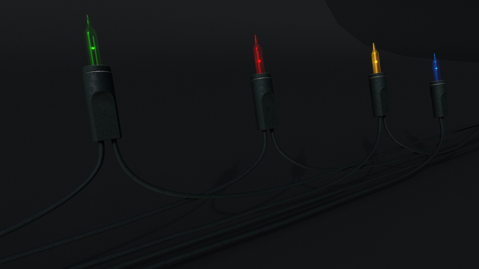 3D Christmas Lights Model - TurboSquid 1761274