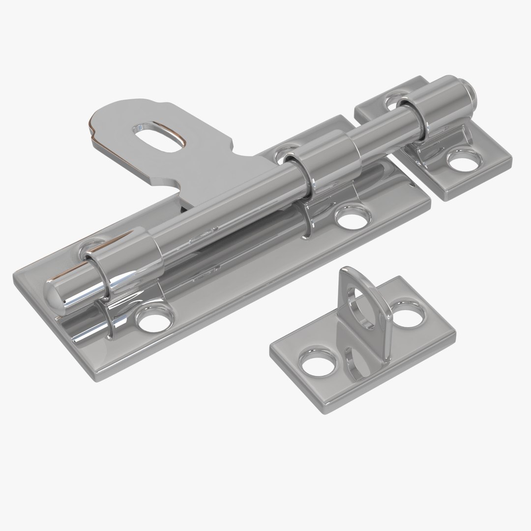 3d door latch lock