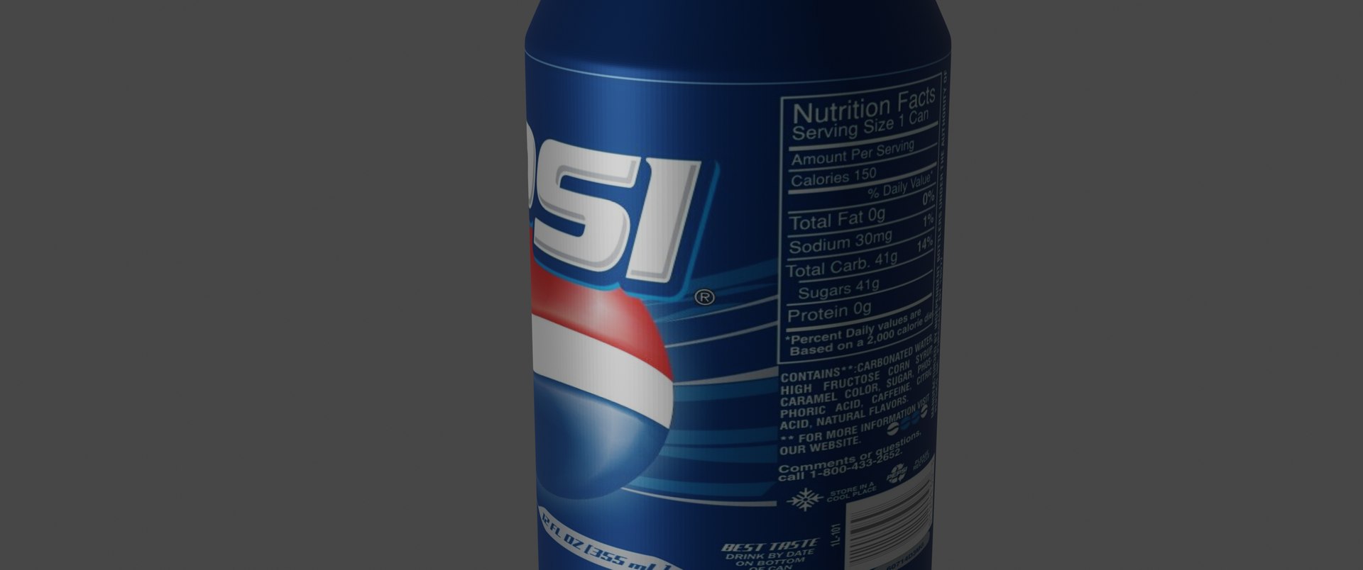 Pepsi drink cola model - TurboSquid 1679438