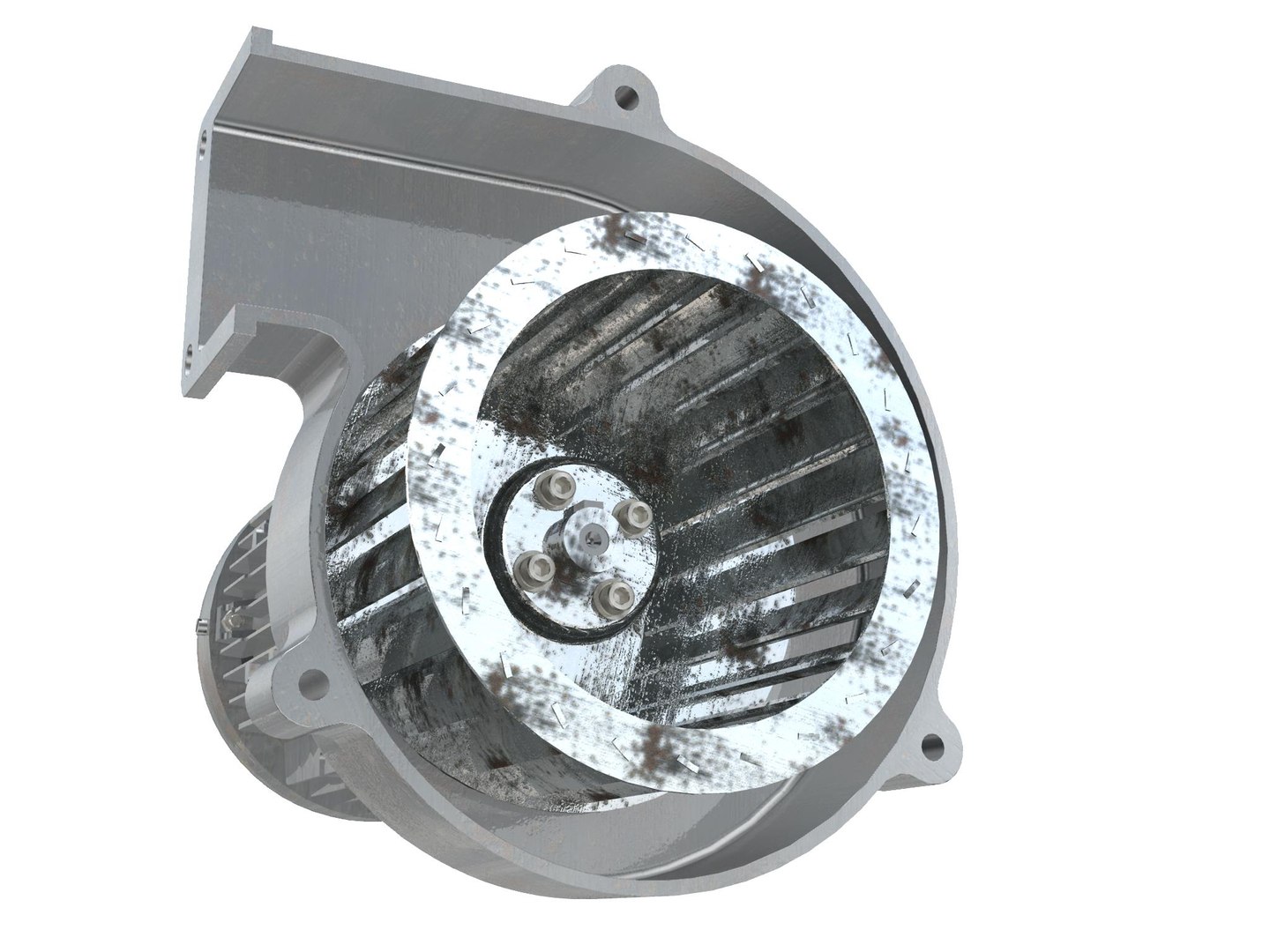 3D Industrial Blower Fan Animation - TurboSquid 1307891