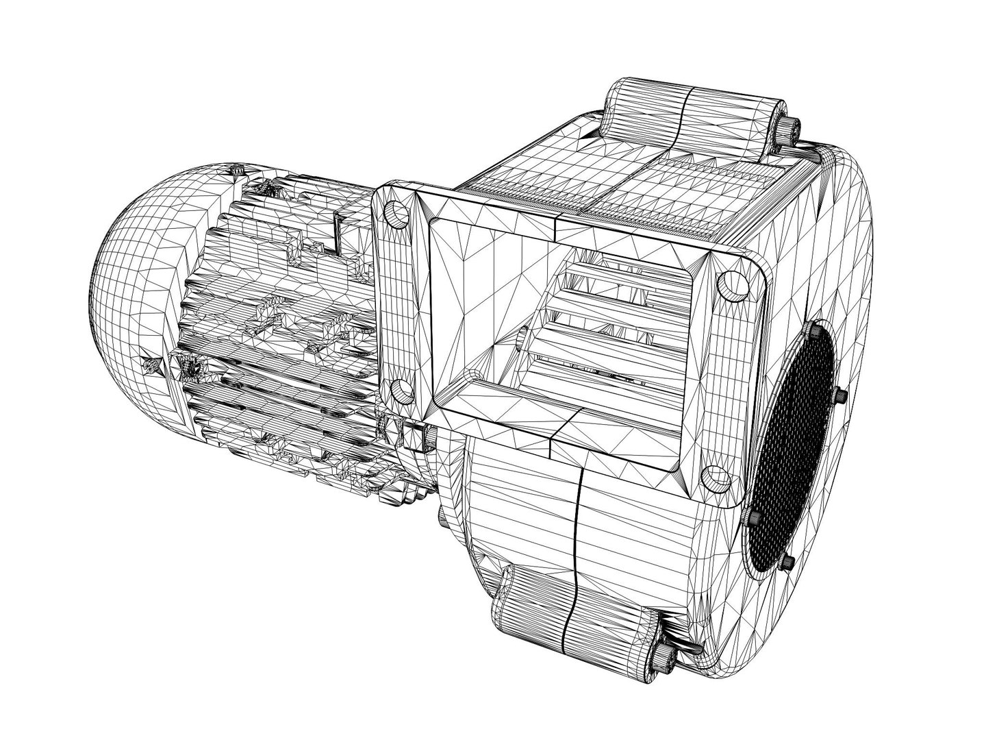3D Industrial Blower Fan Animation - TurboSquid 1307891