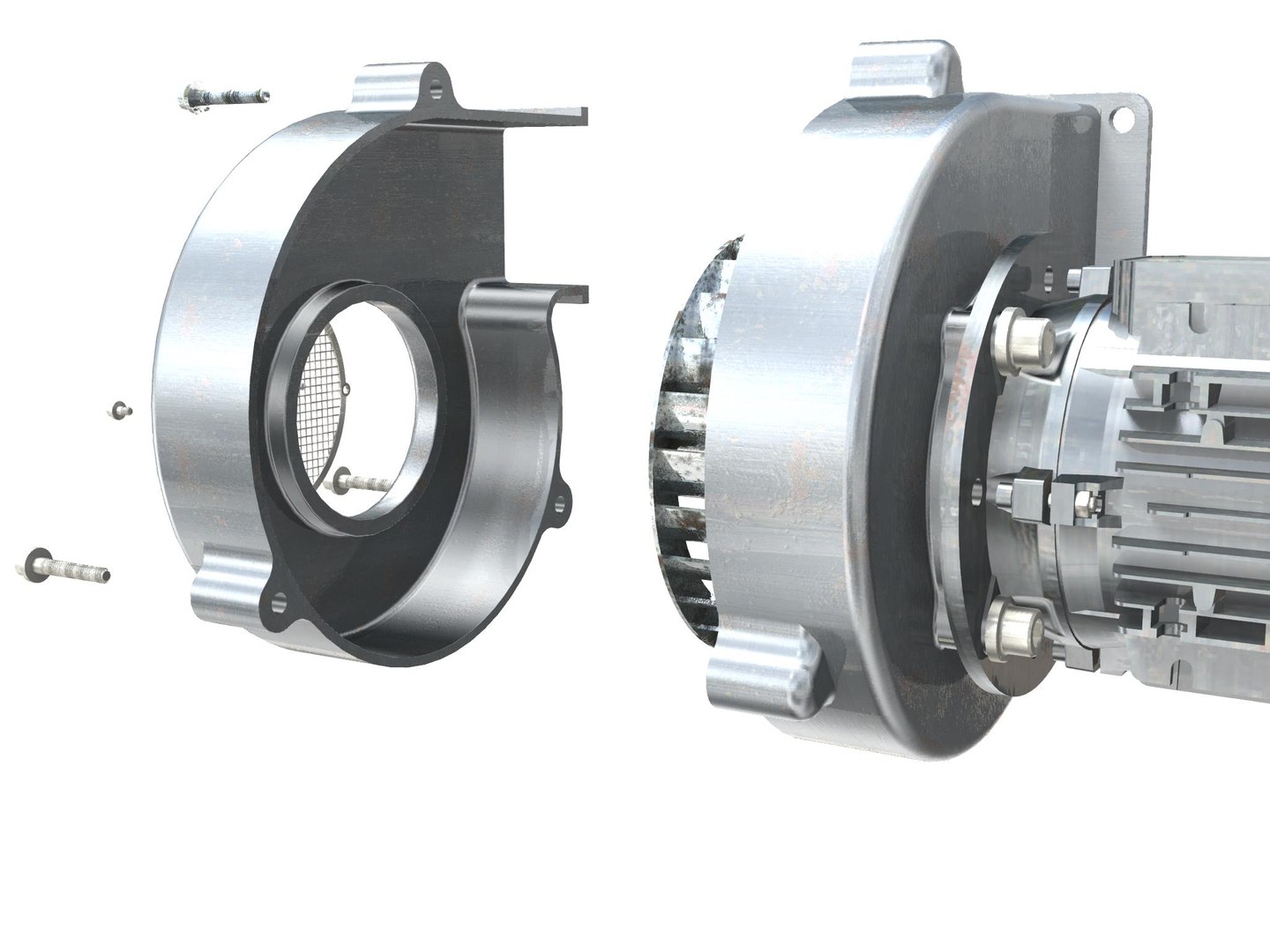 3D Industrial Blower Fan Animation - TurboSquid 1307891