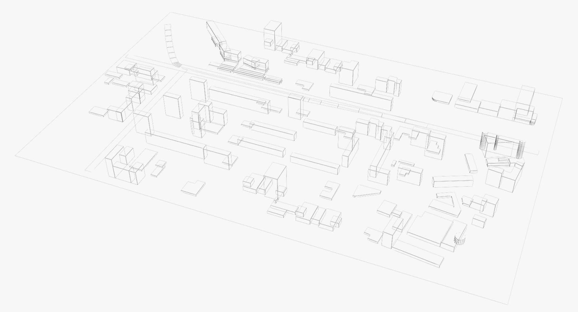 Free Urban 3d Model