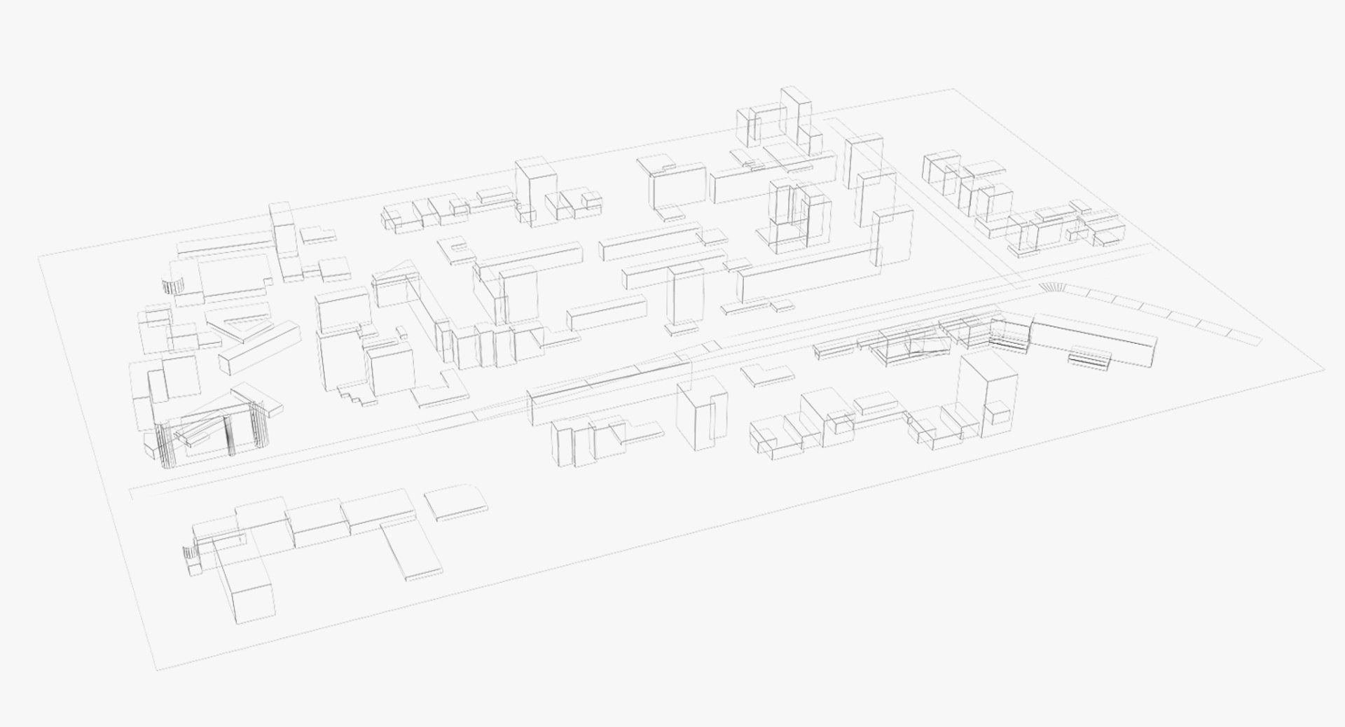 Free Urban 3d Model