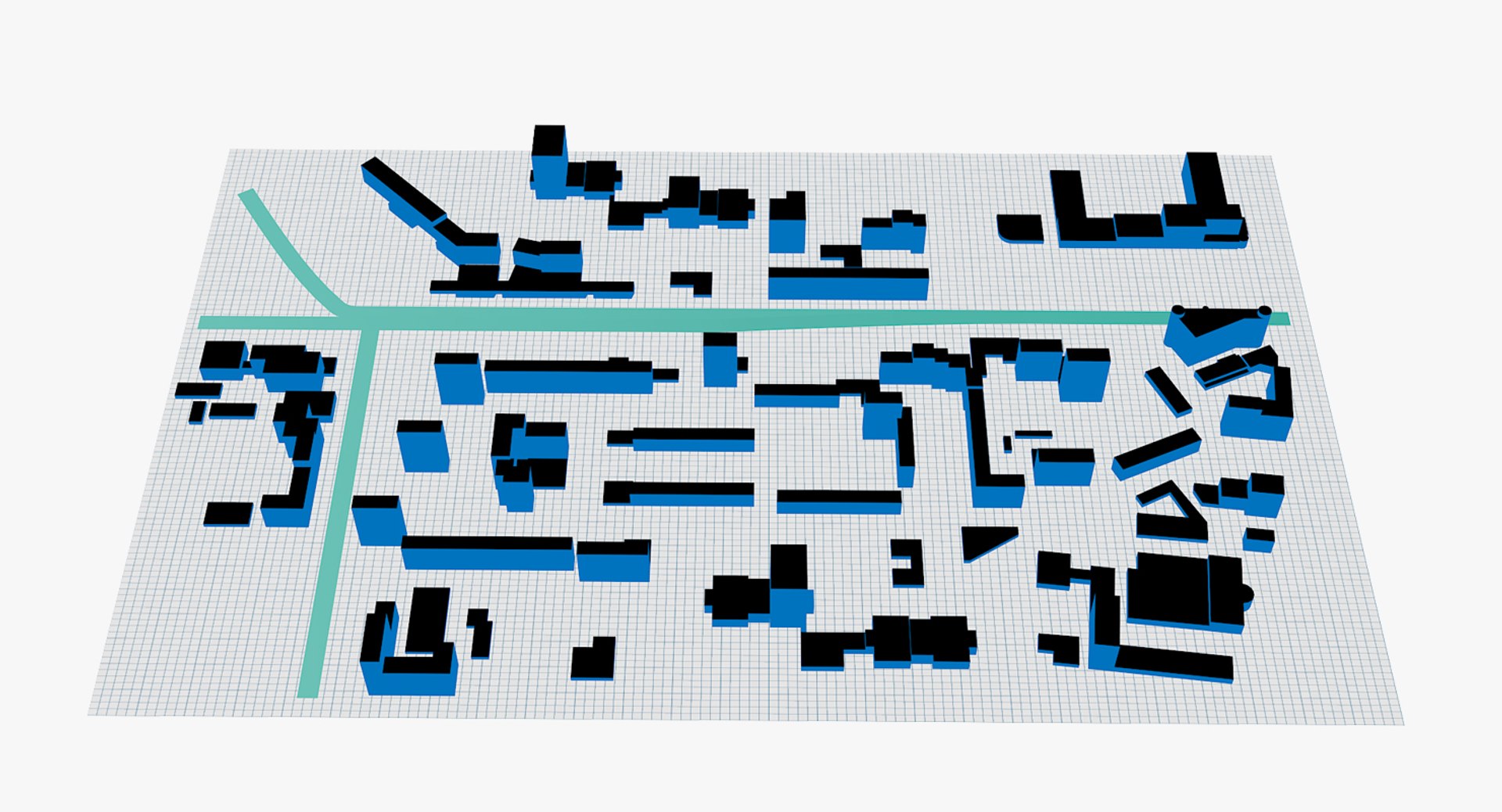 Free Urban 3d Model
