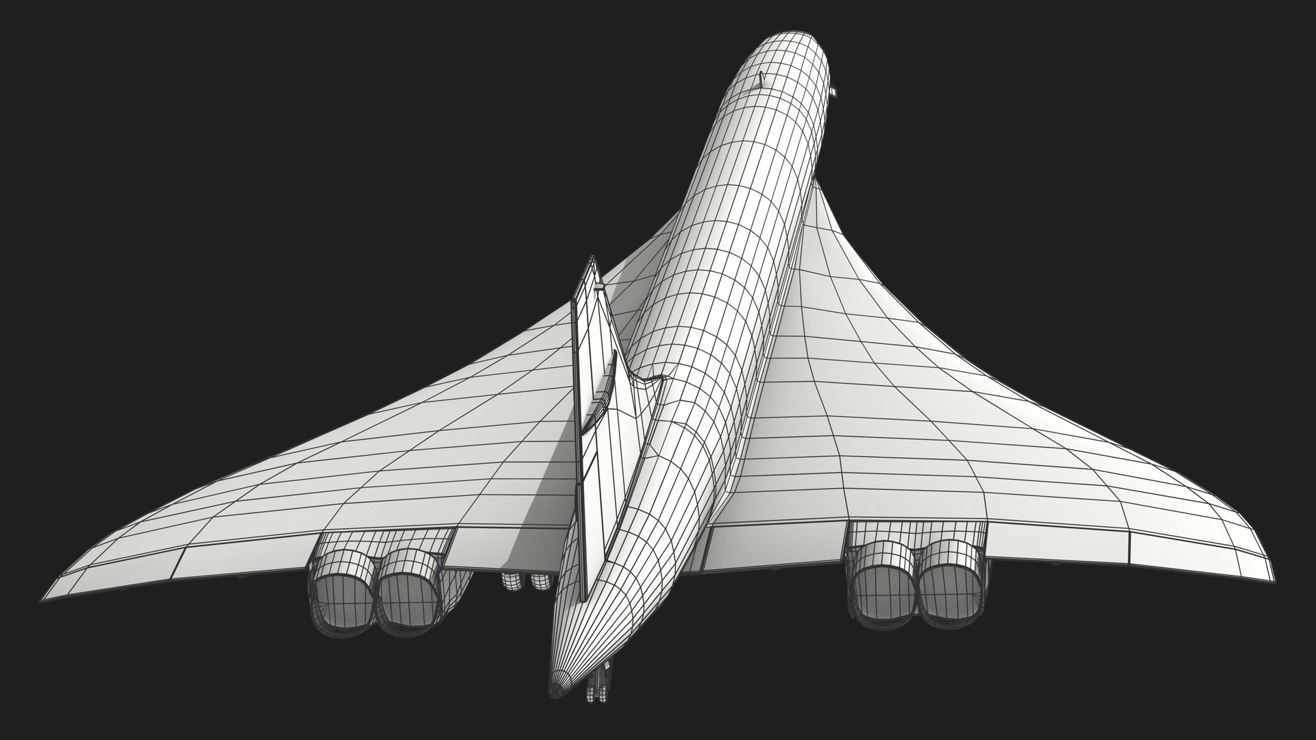 Concorde air france 3D model - TurboSquid 1301153