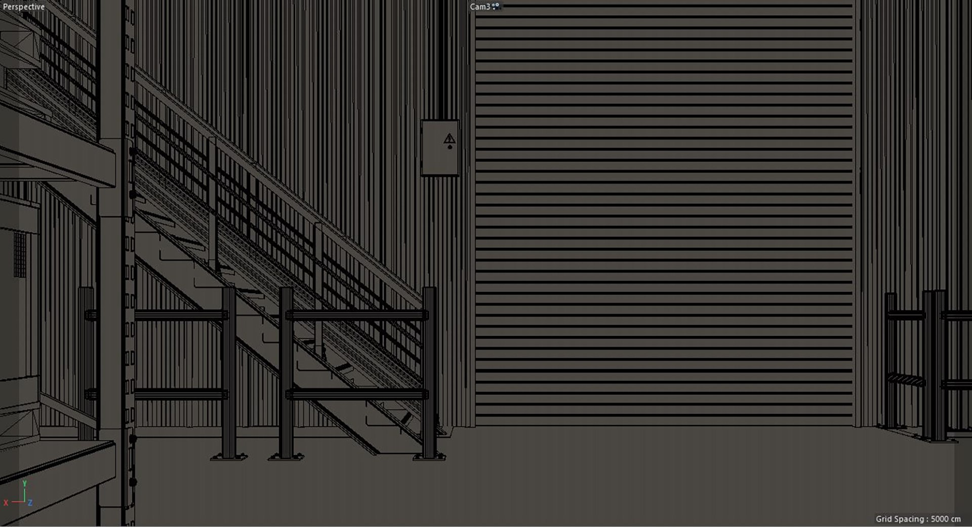 3D High Detailed Warehouse Scene - TurboSquid 2044888