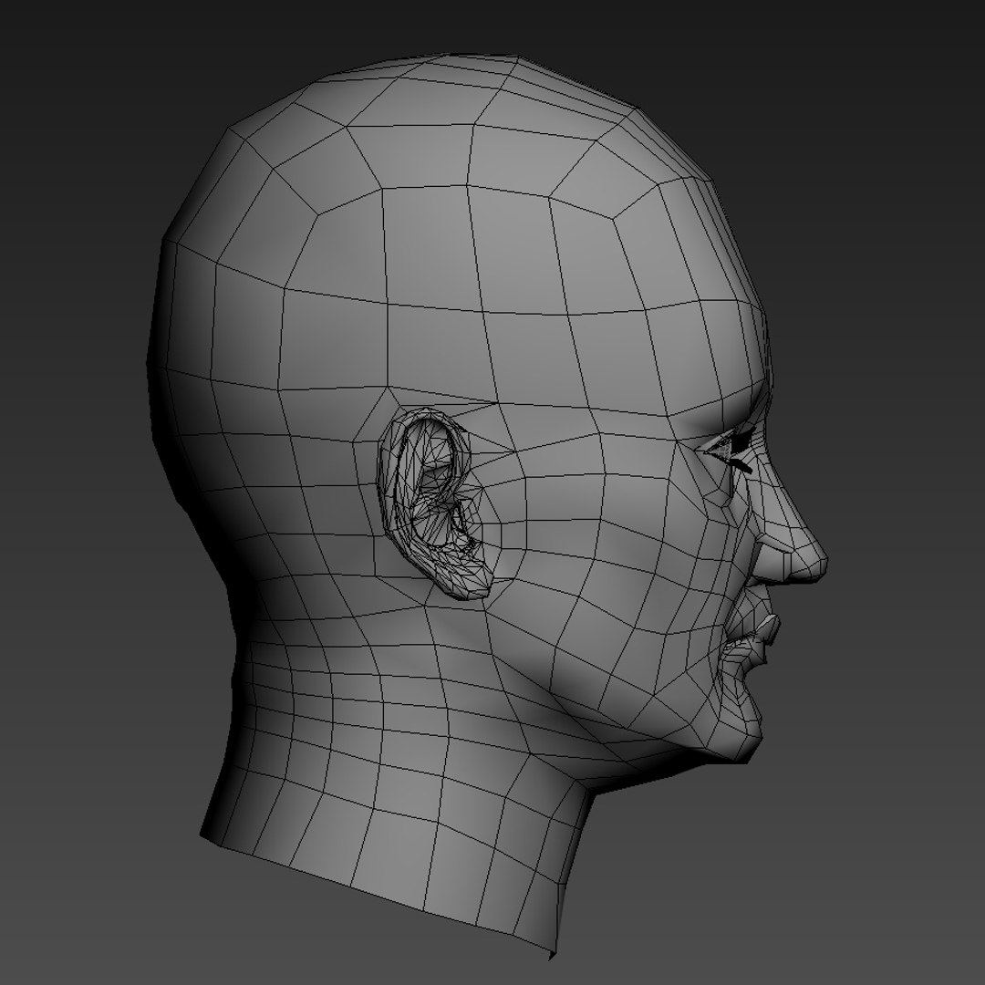 Character face 3D model - TurboSquid 1463181