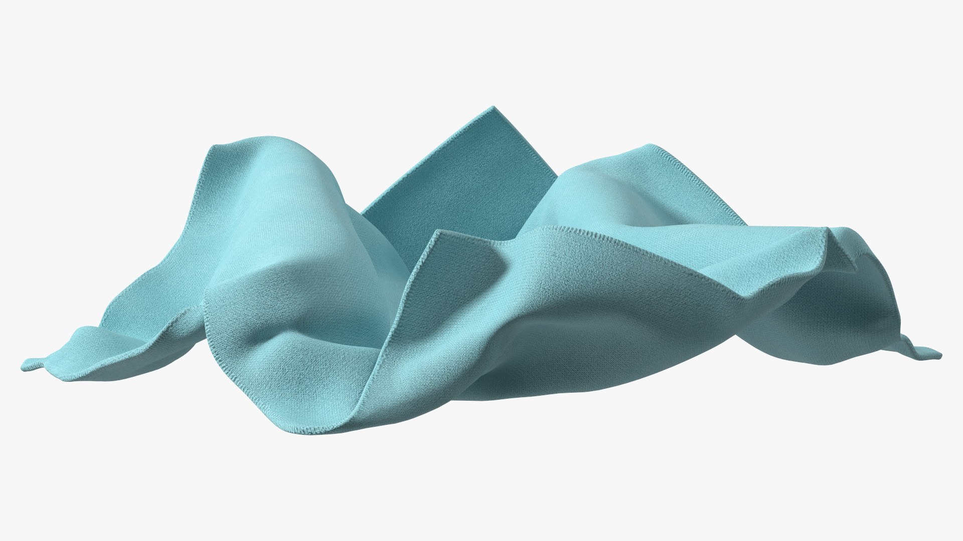 Kitchen Microfiber Blue Model - TurboSquid 2133702