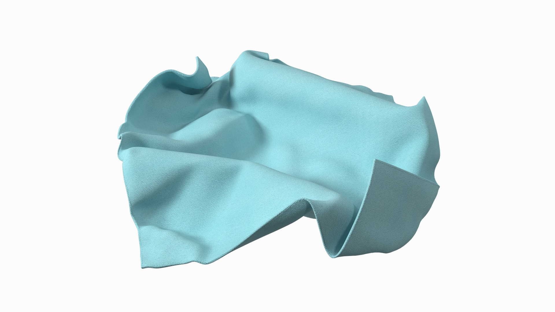 Kitchen Microfiber Blue Model - TurboSquid 2133702