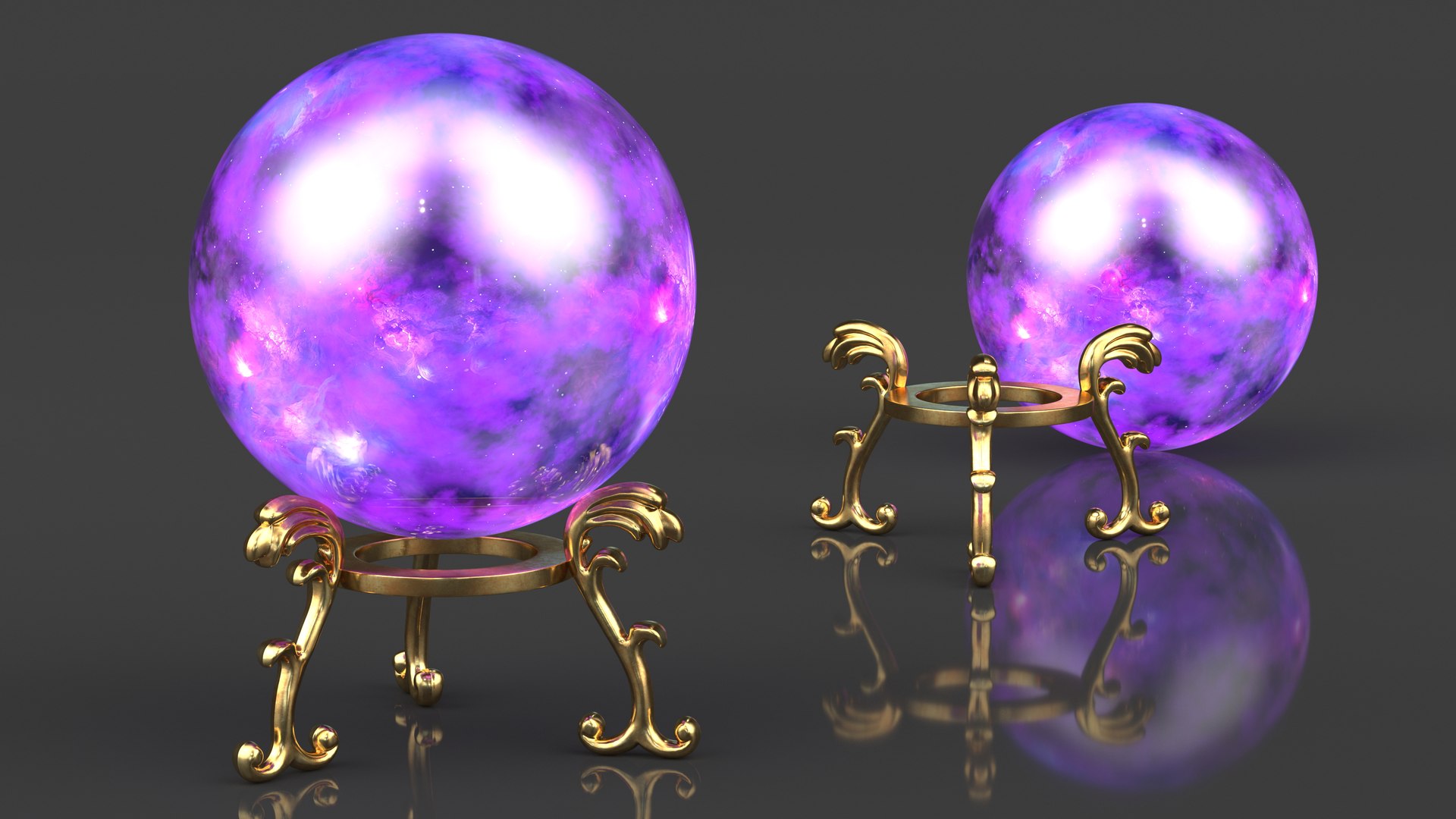 Crystal Spheres Collection 2 3D Model - TurboSquid 2061816
