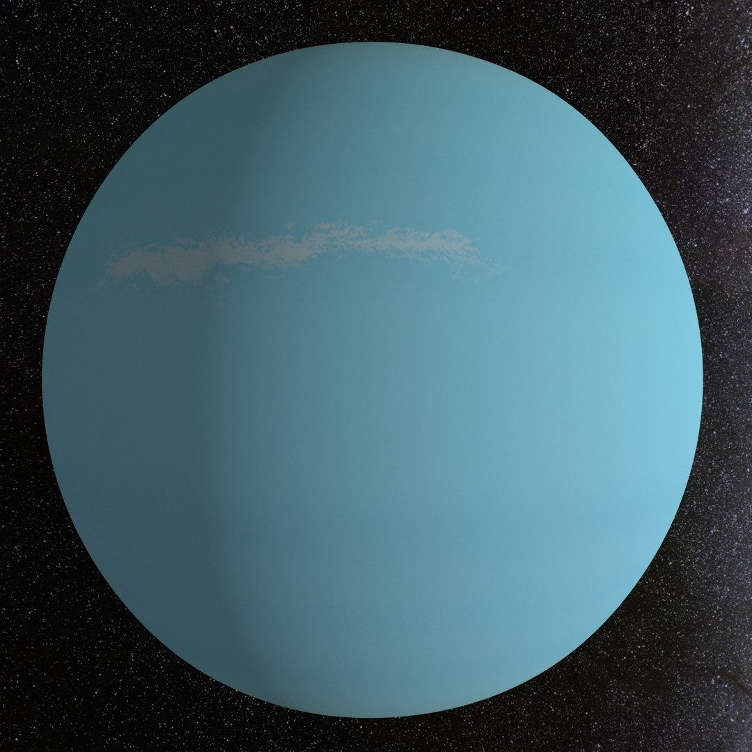 3d Model Of Uranus Planet