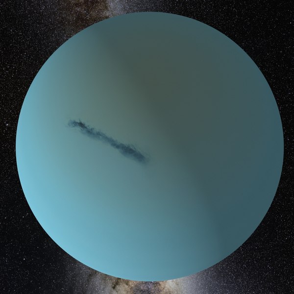 3d model of uranus planet