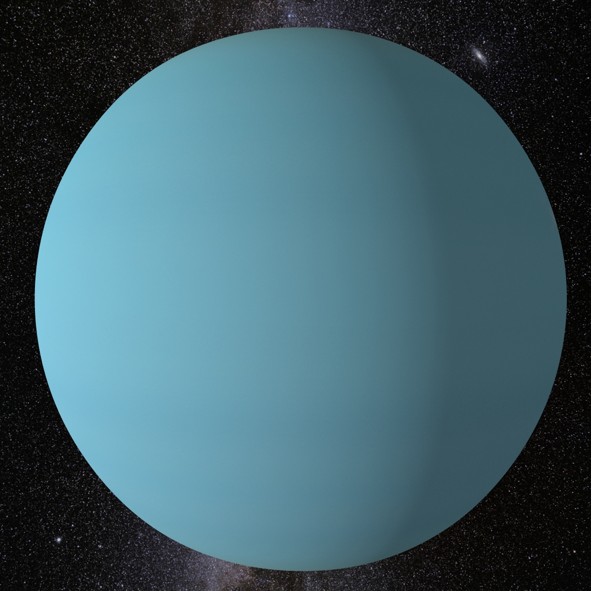 3d model of uranus planet