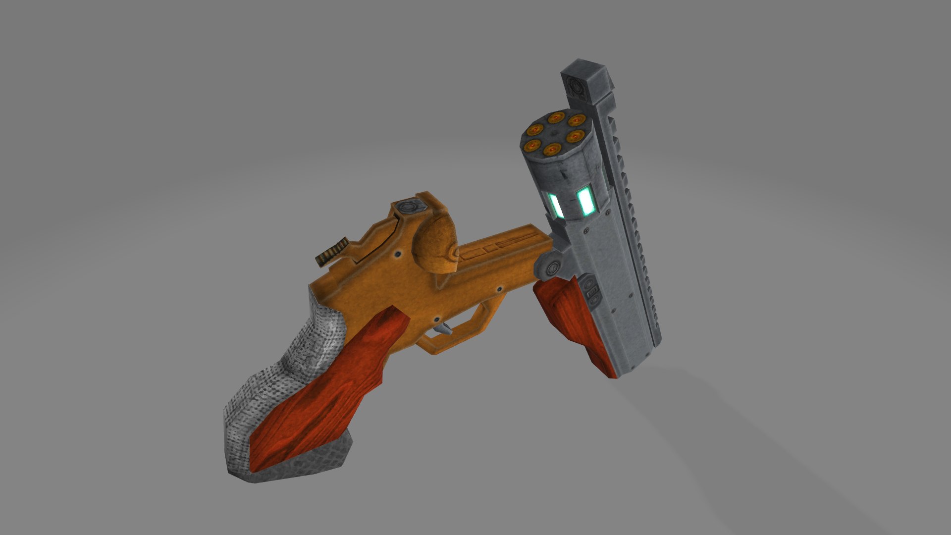 3D Sci Fi Hand Cannon - TurboSquid 1701803