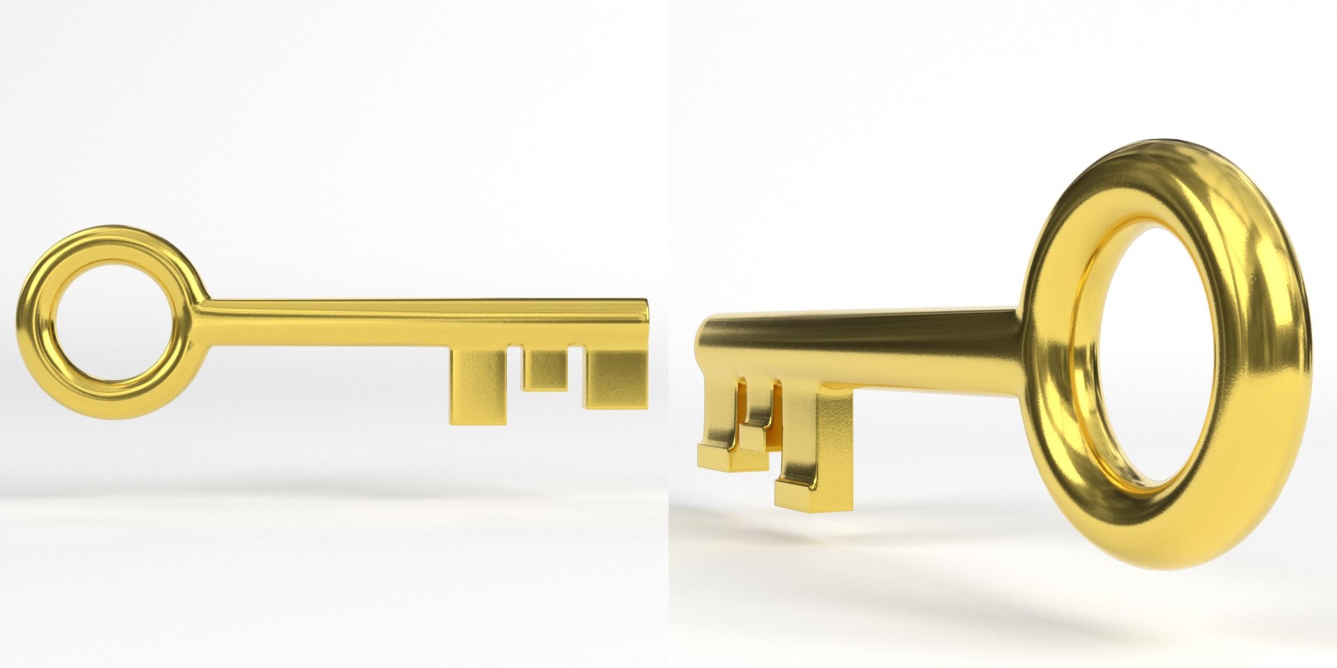 3D Stylized Key 2 Model - TurboSquid 1917972