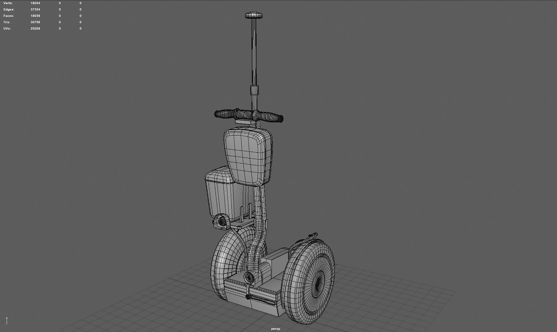 Segway Security Model - TurboSquid 1859814