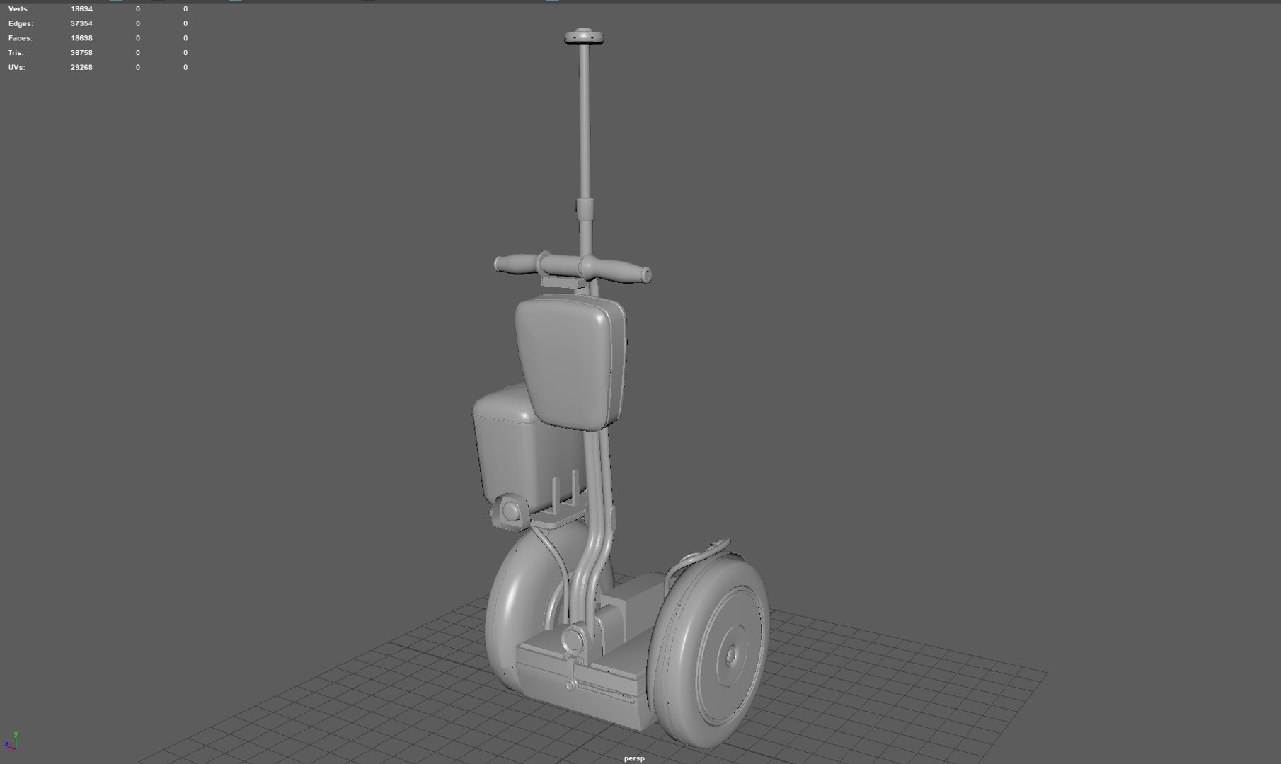 Segway Security Model - TurboSquid 1859814