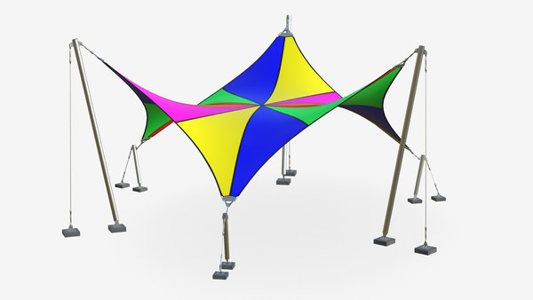 modelo 3d Estructura extensible de la arquitectura - TurboSquid 1917031