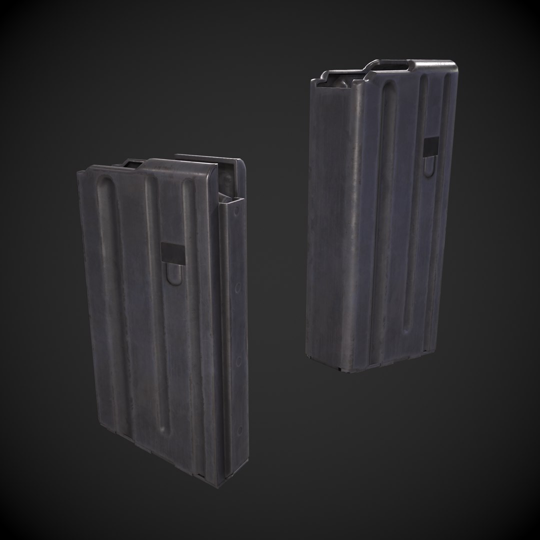3D M14 20 Rounds Magazine - TurboSquid 1797322