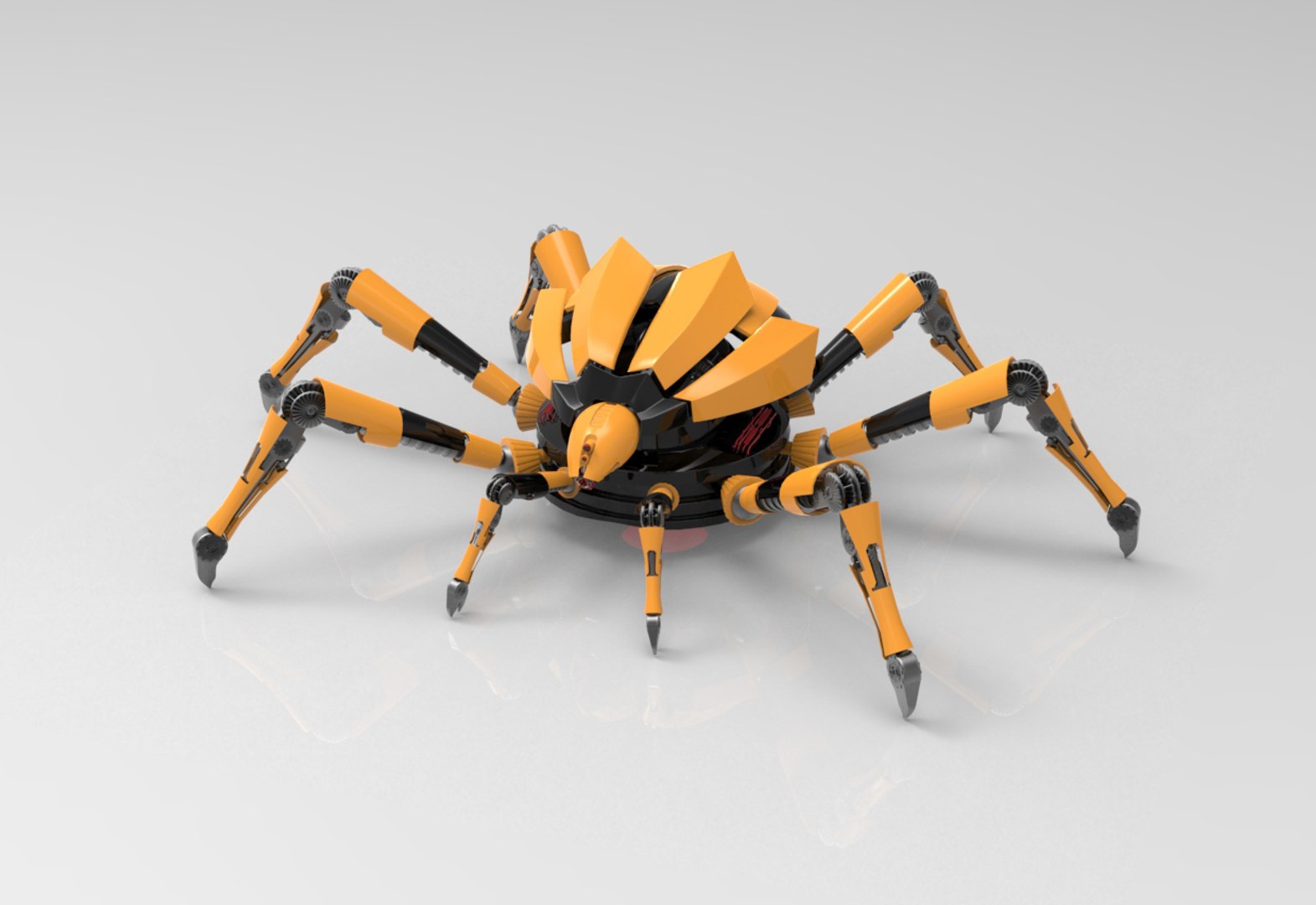 Mechanical Robot Spider 3d Max