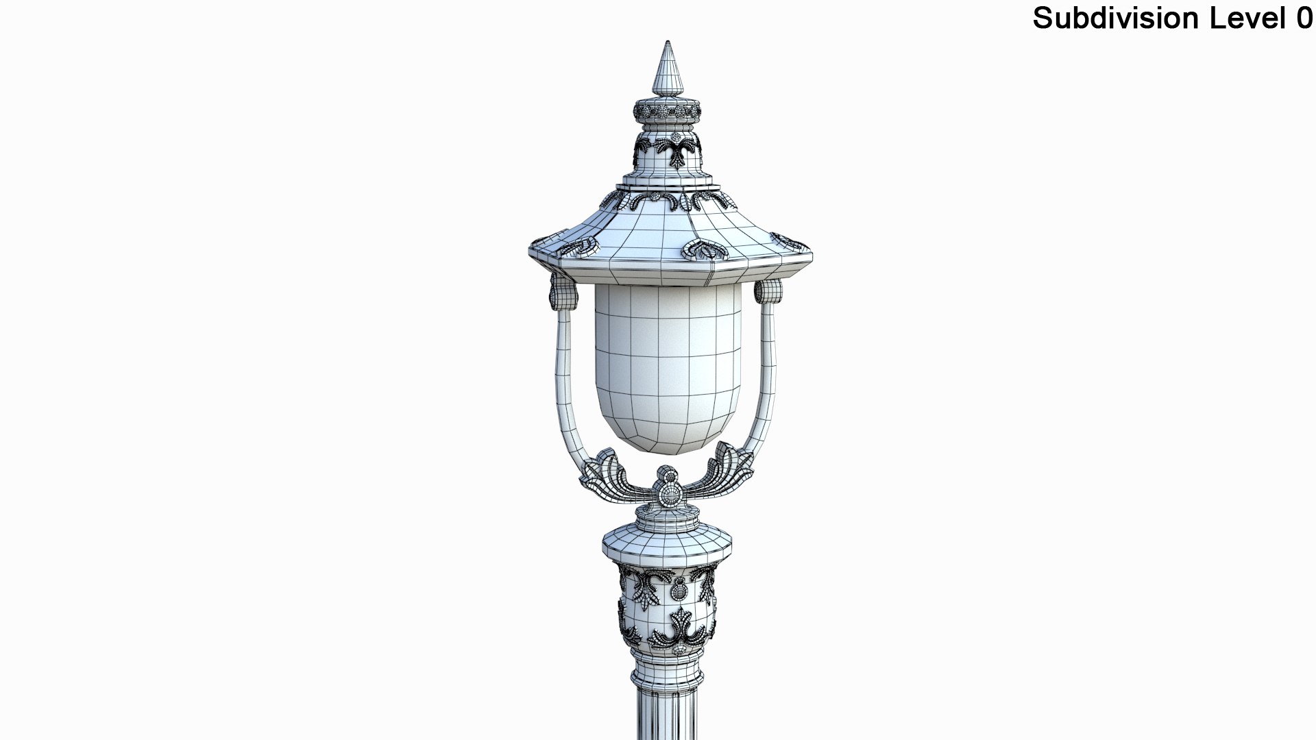 3D Street Light Model - TurboSquid 2126656